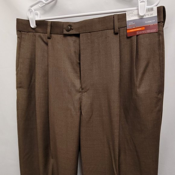 Louis Raphael | Pants | Nwt Louis Raphael Rosso Mens Pleated Pants ...